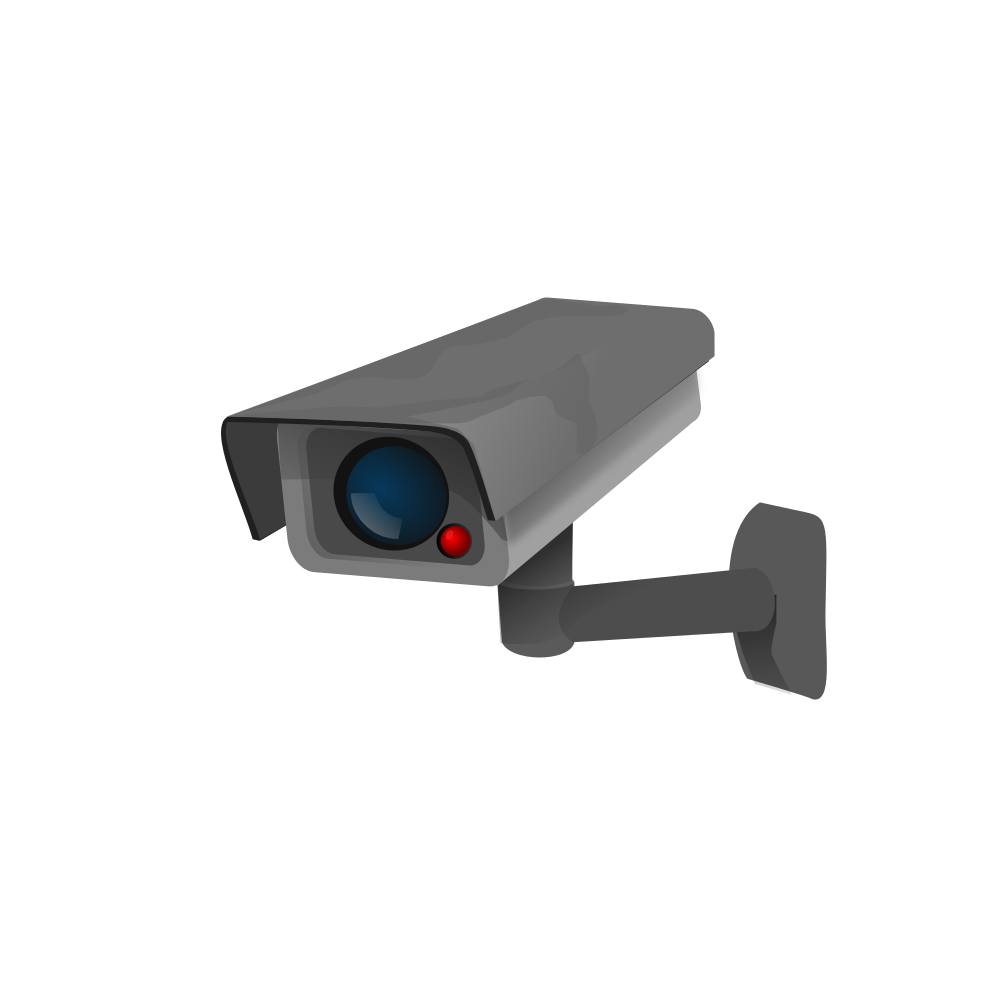 OnlineLabels Clip Art - Surveillance camera OnlineLabels Clip Art - Surveillance camera